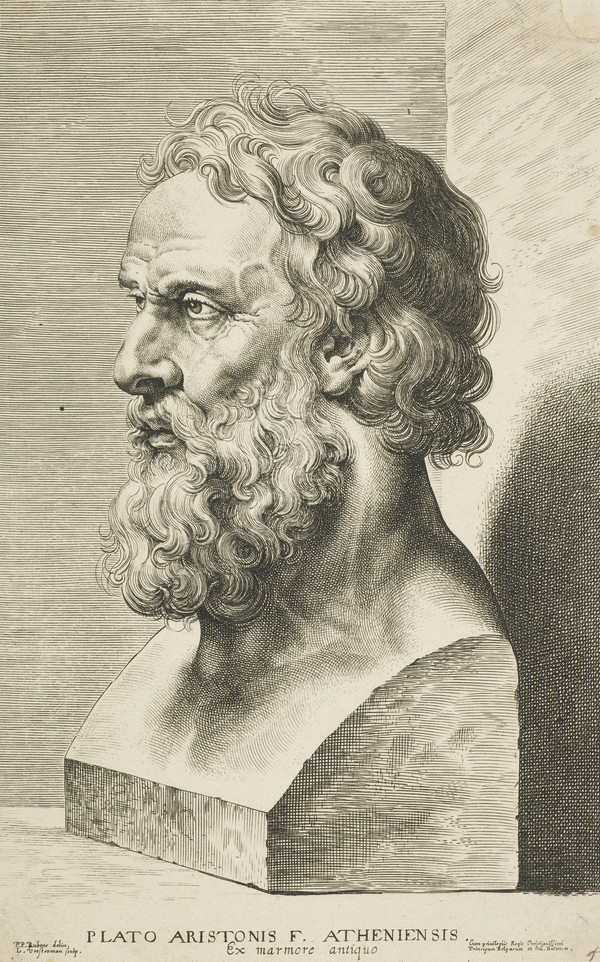 Plato, c 427 - 347 BC. Greek philosopher by Lucas Vorsterman | National ...