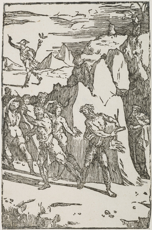 The metals flee, Mercury the furthest. One of Ten Prints on The various ...