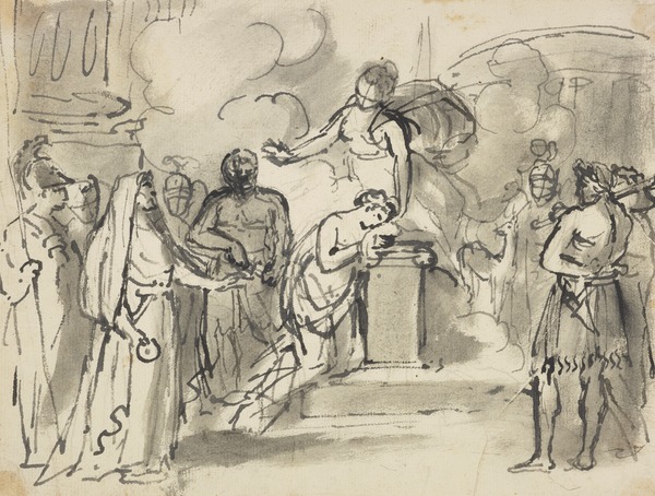 The Sacrifice of Iphigenia by David Allan | National Galleries of Scotland