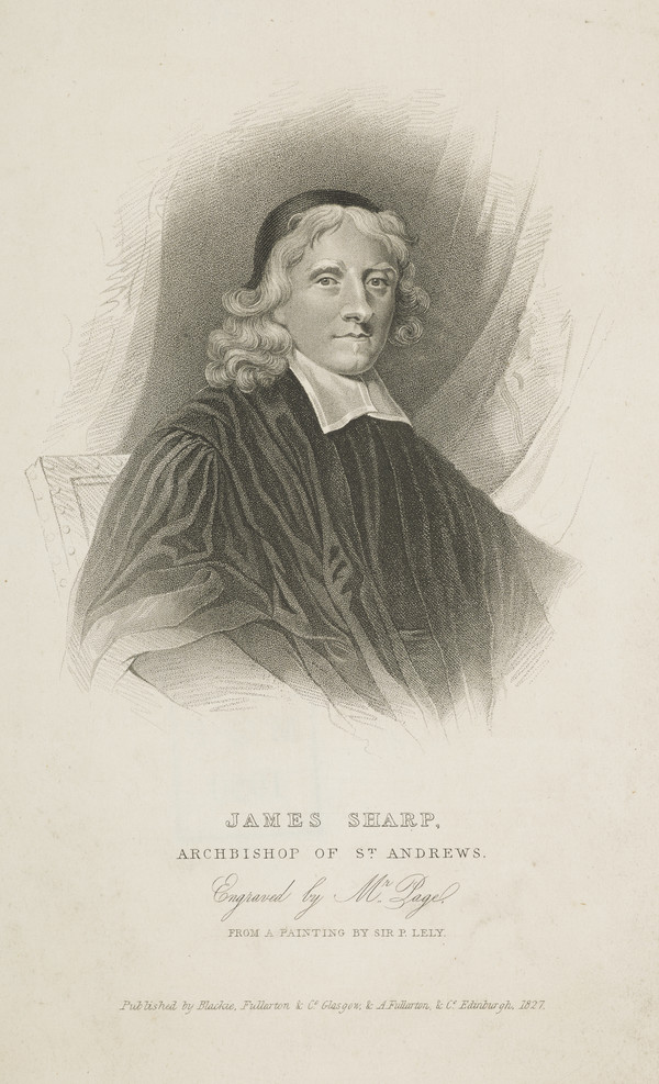 James Sharp, 1613 - 1679. Archbishop of St Andrews by Page | National ...