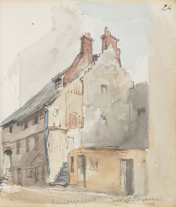 Ramsays Close, Canongate by Alexander Abernethy Ritchie | National ...
