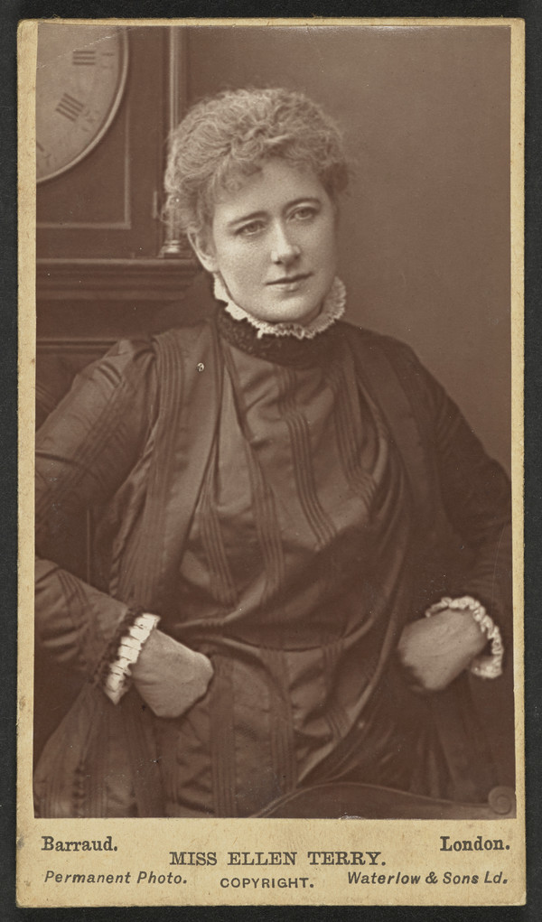 Portrait of Miss Ellen Terry by Herbert Rose Barraud | National ...