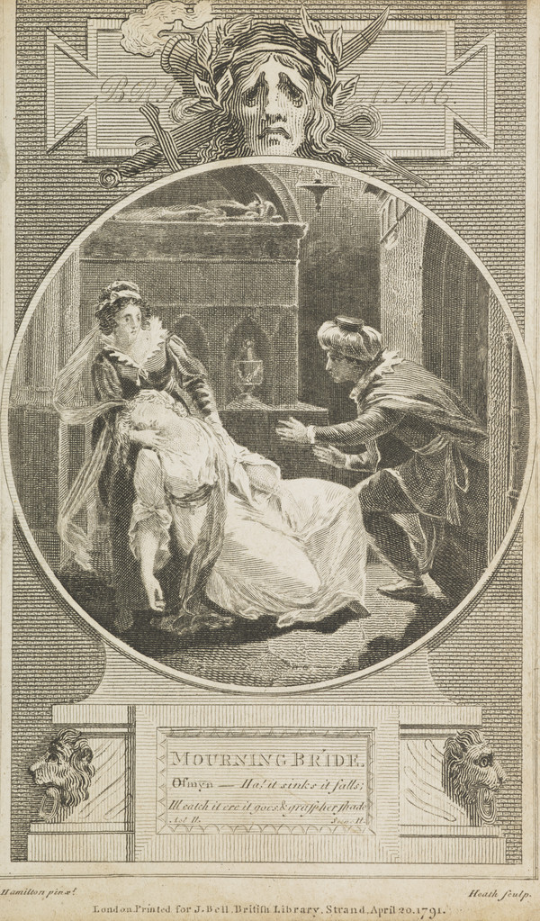Mourning bride (Act II, Scene II of a play by William Congreve) by ...