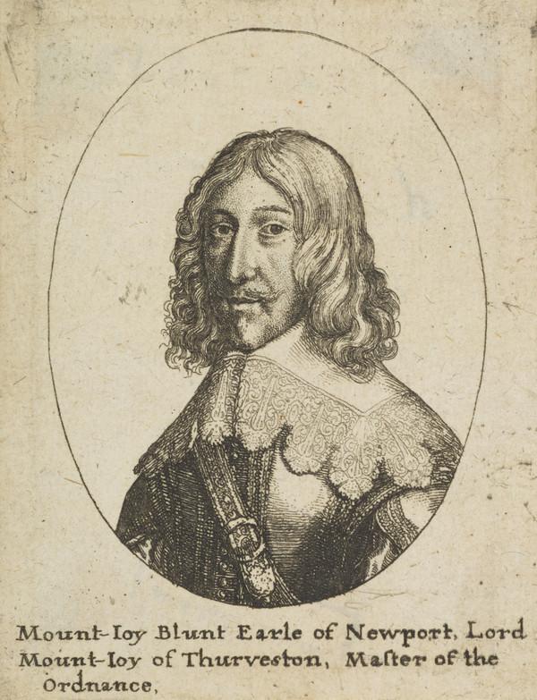 Mountjoy Blount, 1st Earl of Newport, c 1597 - 1666. Royalist by ...