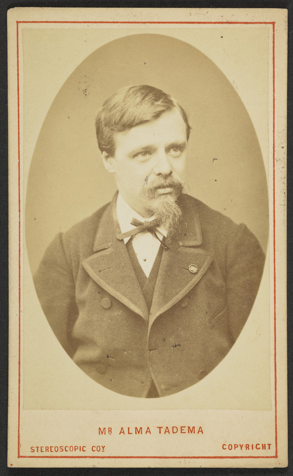 Portrait of Lawrence Alma-Tadema, painter by London Stereoscopic and ...