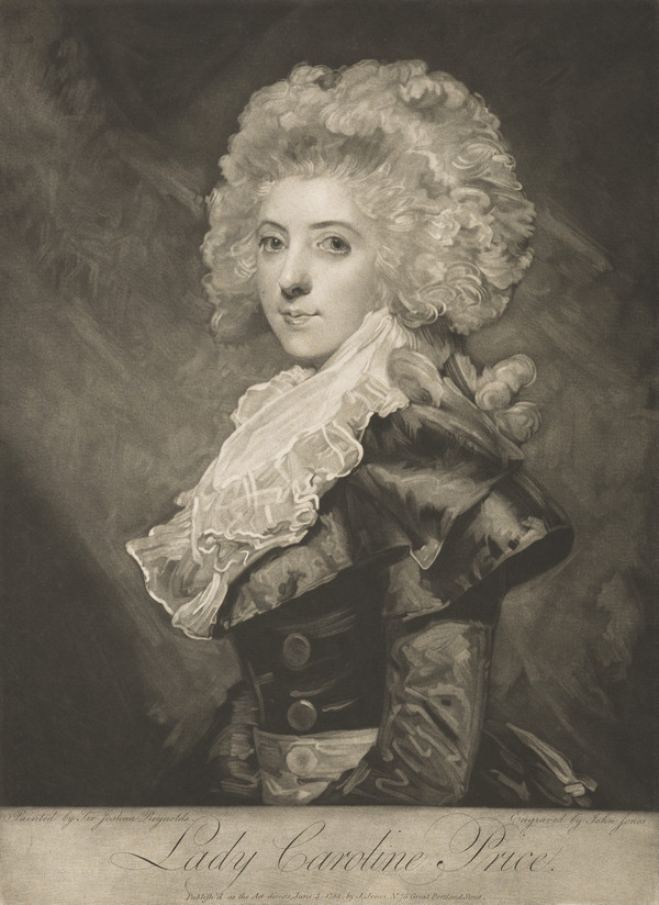 Lady Caroline (Carpenter) Price, 1755 - 1826. Wife of Sir Uvedale Price ...