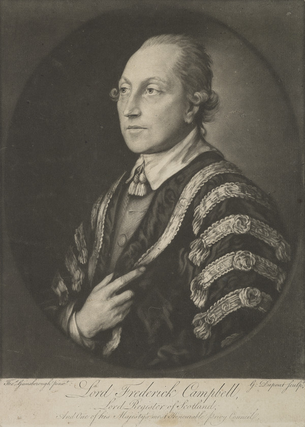 Lord Frederick Campbell, 1729 - 1816. Lord Clerk Register by ...