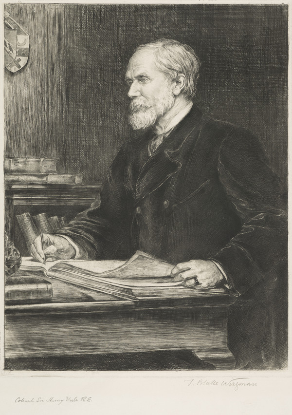 Sir Henry Yule, 1820 - 1899. Geographer by Theodore Blake Wirgman ...