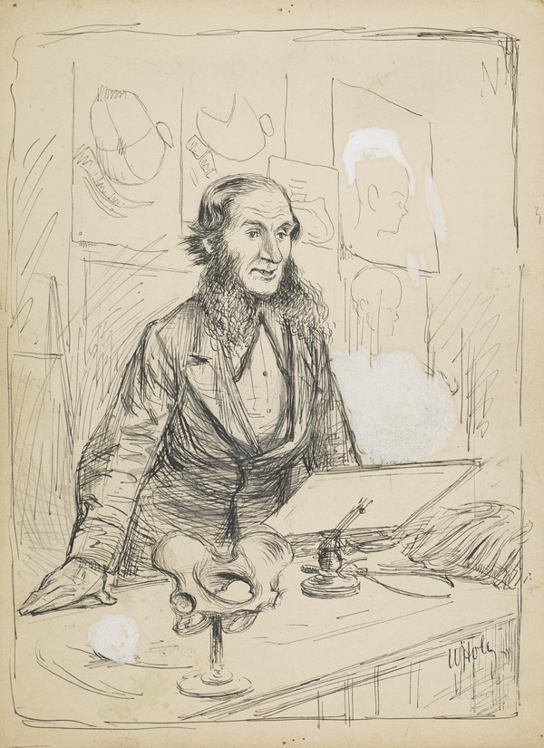 Professor Alexander Russell Simpson, 1835 - 1916. Professor of ...