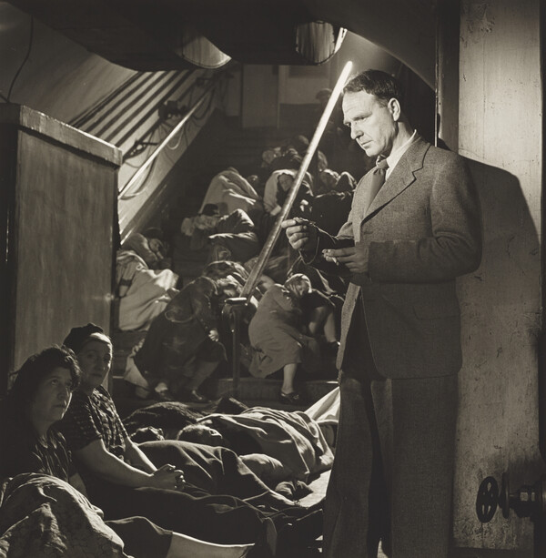 Henry Moore, London 1943 by Lee Miller | National Galleries of Scotland