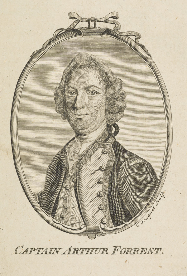 Captain Arthur Forrest, d. 1770. Commodore of the Fleet in the West ...