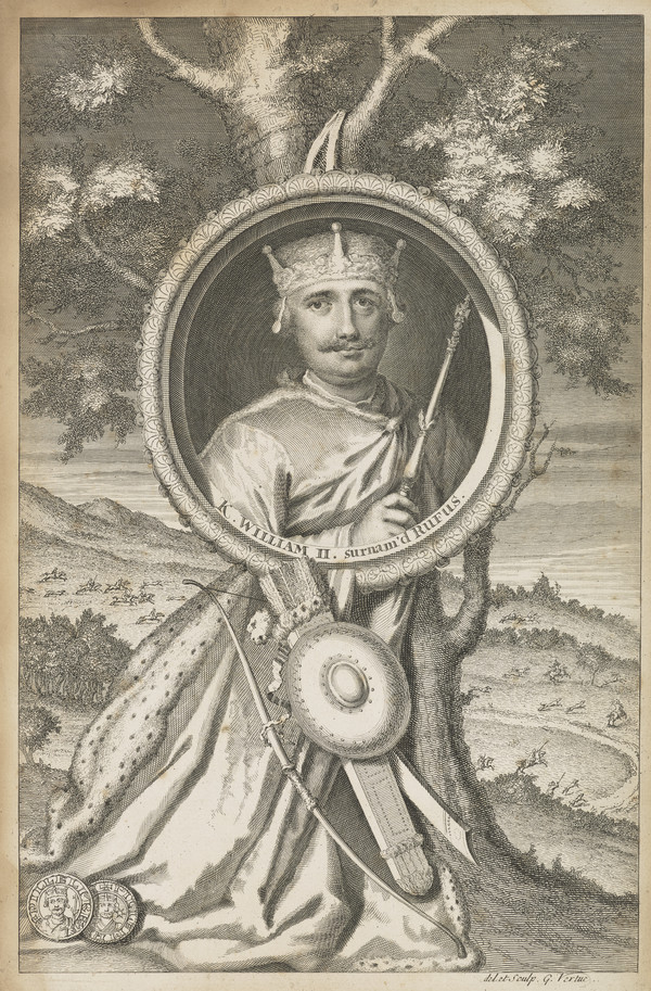 William II ('William Rufus'), about 1056 - 1100 by George Vertue ...