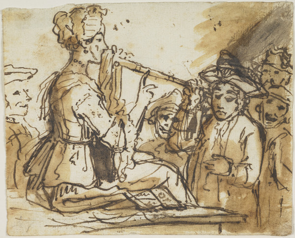 A Turinese Fortune-Teller by David Allan | National Galleries of Scotland