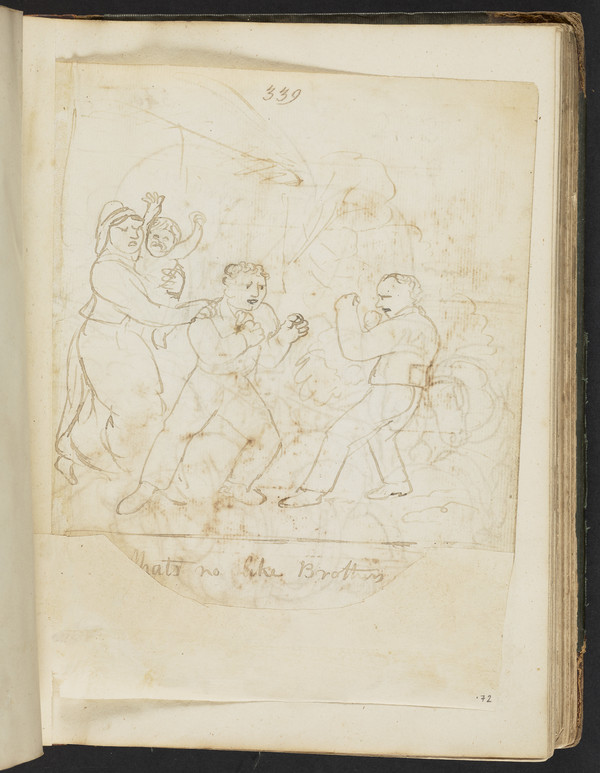 Men fighting by James Howe | National Galleries of Scotland