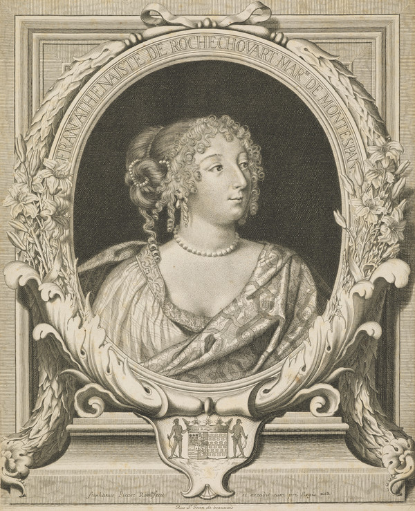 Francoise Athenais de Roche Chouant, Marquise de Montespan, 1641 - 1707 ...