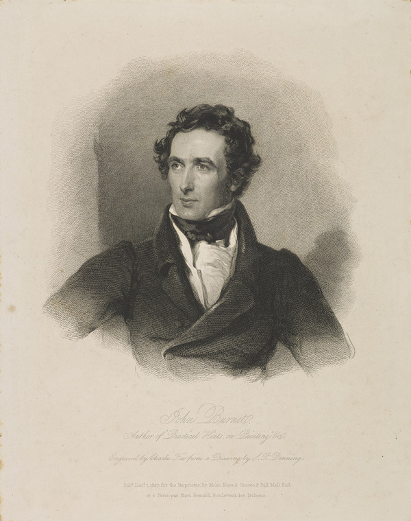 John Burnet, 1784 - 1868. Artist by Charles Fox | National Galleries of ...