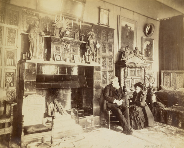 George MacDonald, 1824 - 1905. Poet and novelist, and his wife, Louisa ...