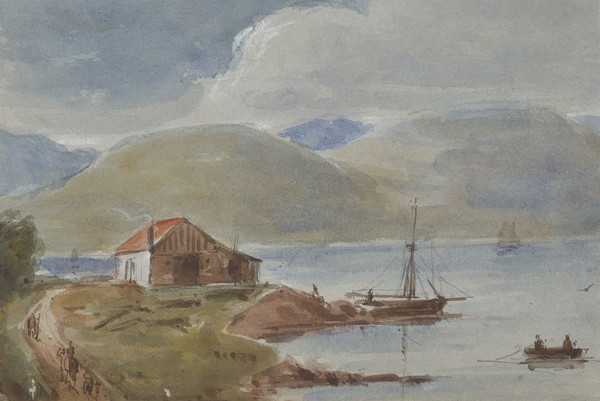 Boat House, Rothesay, Isle of Bute by Sir John James Stuart | National ...