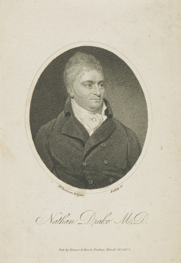 Nathan Drake, 1766 - 1836. English physician and miscellaneous writer ...
