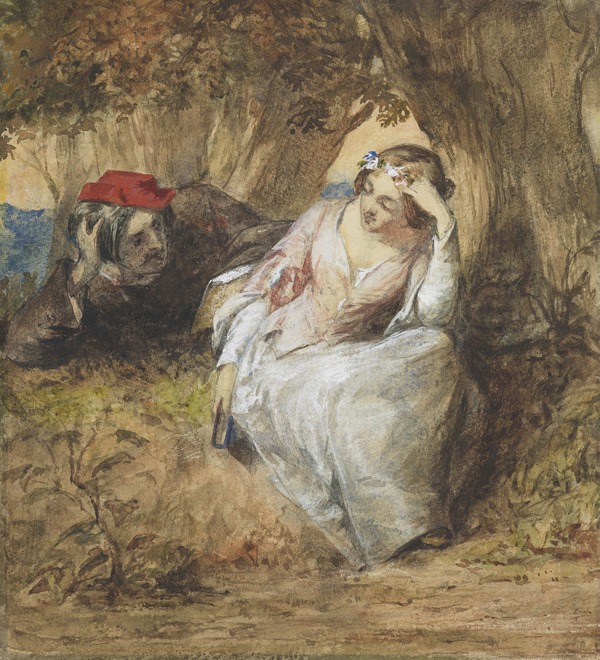 The Sonnet by Alfred Elmore | National Galleries of Scotland