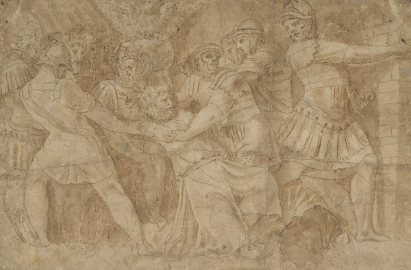 Scaevola Being Captured by Roman Soldiers | National Galleries of Scotland
