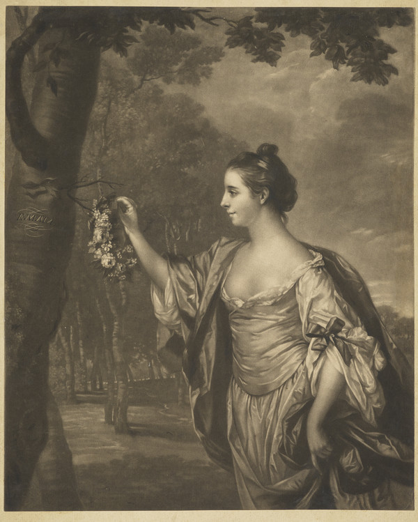 Anne (Venables) Sandby, 1736 - 1797. 2nd wife of Paul Sandby by Edward ...