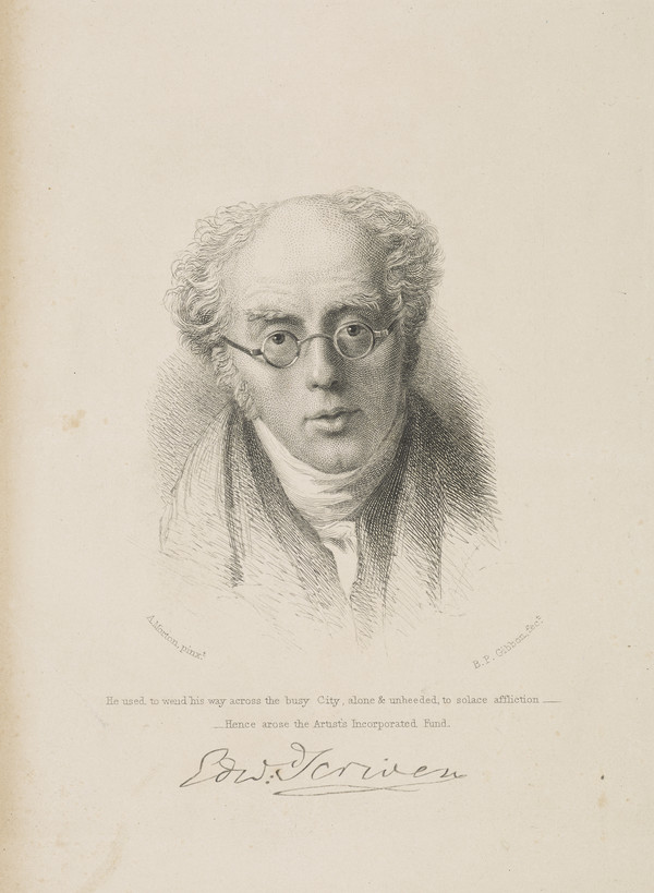 Edward Scriven, 1775 - 1841. Engraver by Benjamin Phelps Gibbon ...