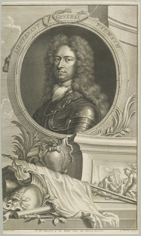Thomas Tollemache, c 1651 - 1694. General by Jacobus Houbraken ...