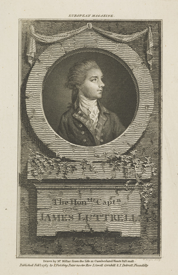 James Luttrell, 1751? - 1788. Naval officer by William Angus | National ...