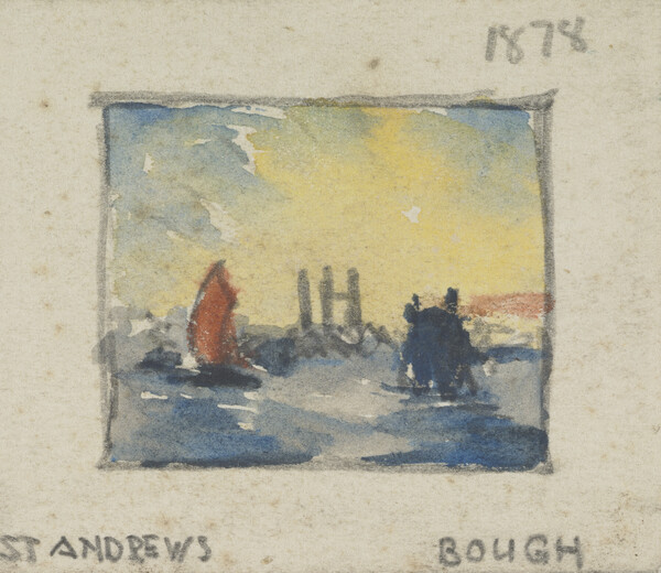 Off St Andrews by Stanley Cursiter | National Galleries of Scotland