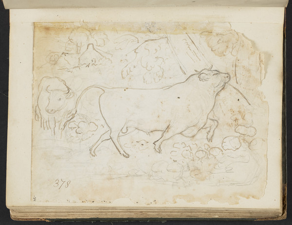 Cows in a rural scene by James Howe | National Galleries of Scotland