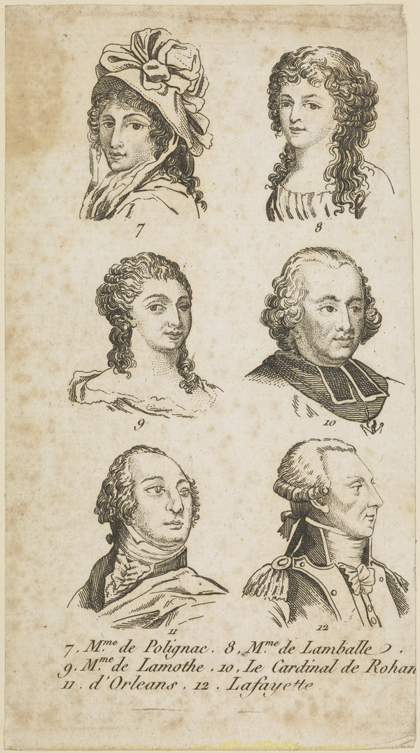 Louis Rene Edouard, Prince and Cardinal de Rohan, 1734 - 1803 ...