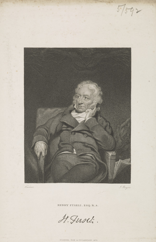 Johann Heinrich Fussli (Henry Fuseli), 1747 - 1825. Artist by John ...