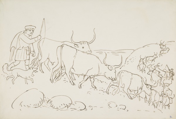 Cattle Droving by James Howe | National Galleries of Scotland