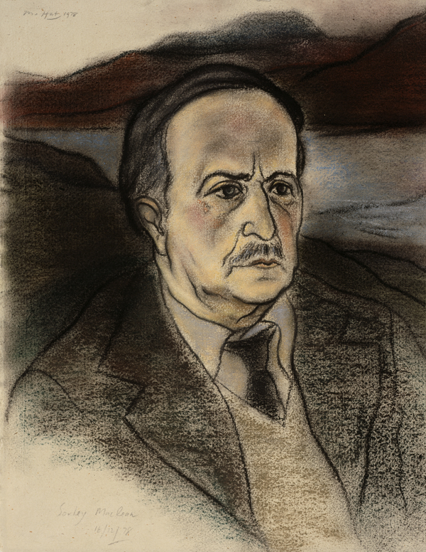 Sorley MacLean (Somhairle MacGill-Eian), 1911 - 1996. Poet by Alexander ...