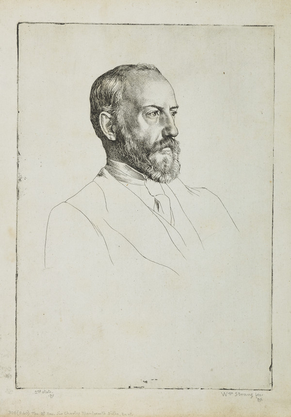 The Rt. Hon. Sir Charles Wentworth Dilke, Bart. (Strang No. 300) by ...