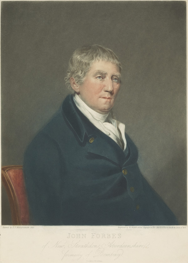 John Forbes, 1744 - 1821. Of New Strathdon, Aberdeenshire, formerly of ...