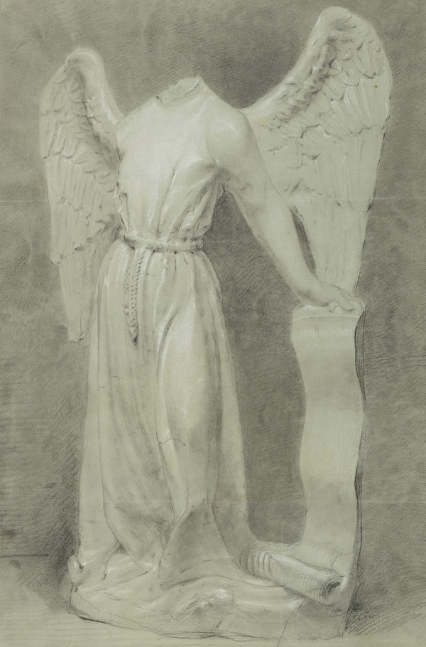 Copy after a Sculpture of a Headless Angel by William Bell Scott ...