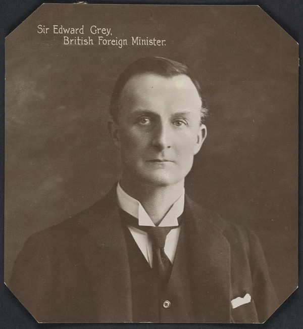 Sir Edward Grey, British Foreign Minister | National Galleries of Scotland