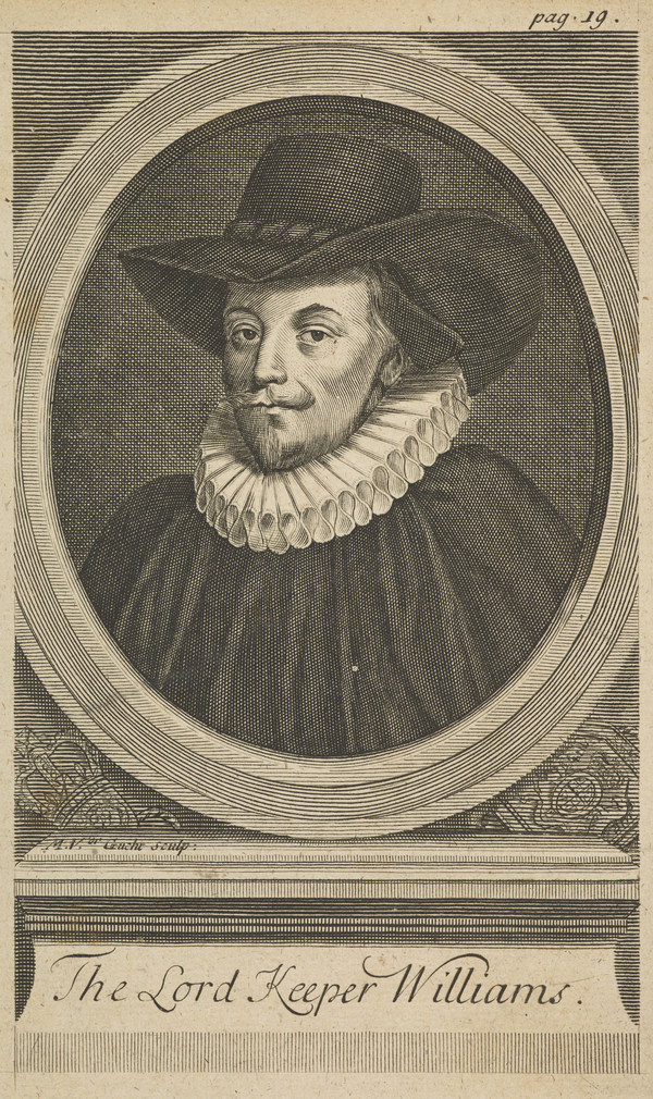 John Williams, 1582 - 1650. Archbishop of York and Lord Keeper by ...