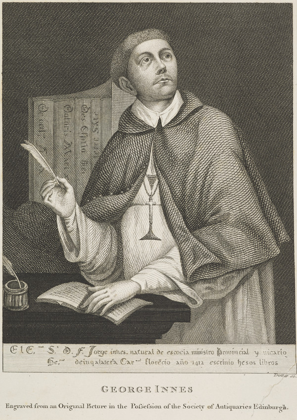 'George Innes'. A fictitious 15th century Cardinal of the Scottish ...