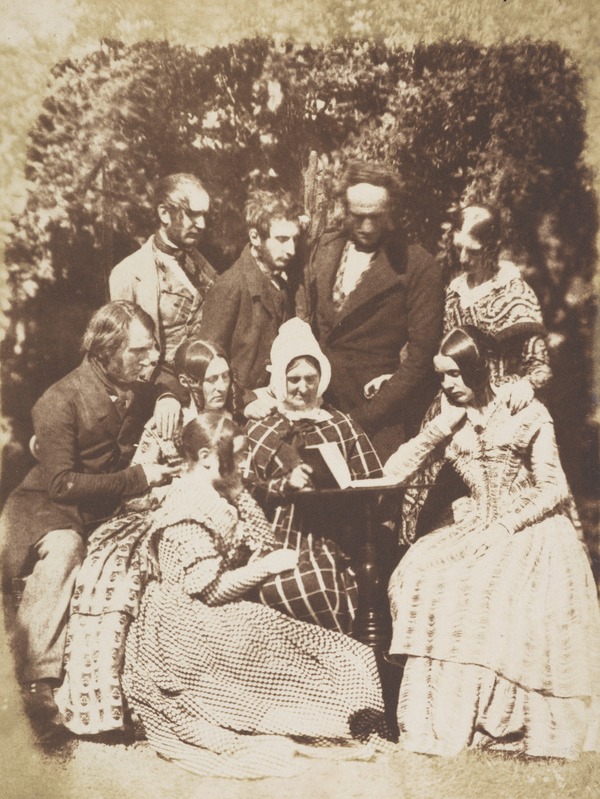 The Adamson family: standing, Alexander and Robert Adamson, Colonel and ...