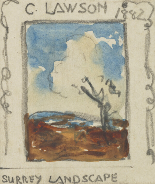 Surrey Landscape by Stanley Cursiter | National Galleries of Scotland