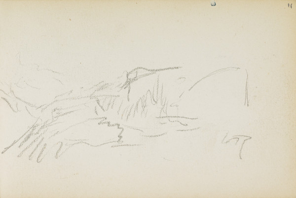 Indecipherable Sketch by William McTaggart | National Galleries of Scotland