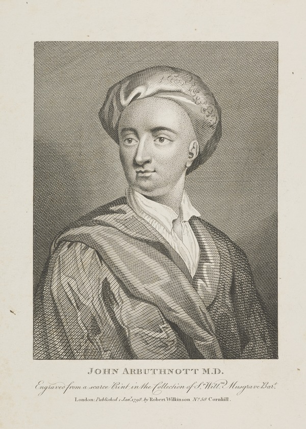John Arbuthnot, 1667 - 1735. Physician and wit | National Galleries of ...