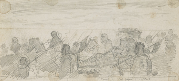 Edward I Progressing to Scotland by William Bell Scott | National ...