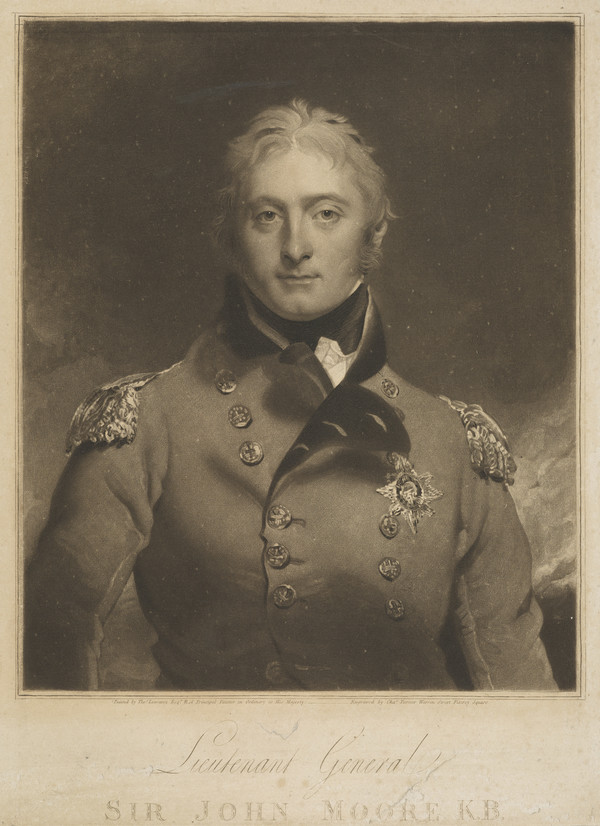 Lieutenant-General Sir John Moore, 1761 - 1809. Soldier by Charles ...
