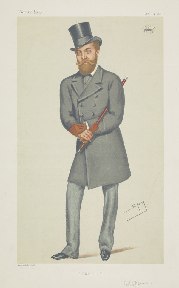 Charles A. Murray, 7th Earl of Dunmore, 1841 - 1907. Colonel, 4th ...