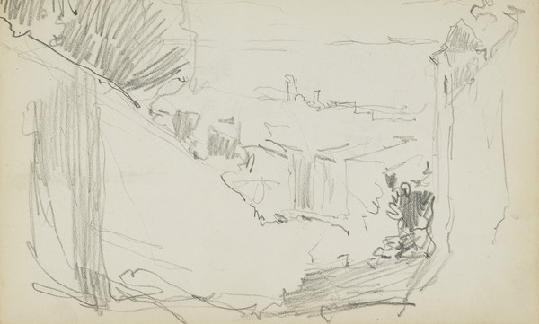 Sketch of landscape by James Paterson | National Galleries of Scotland