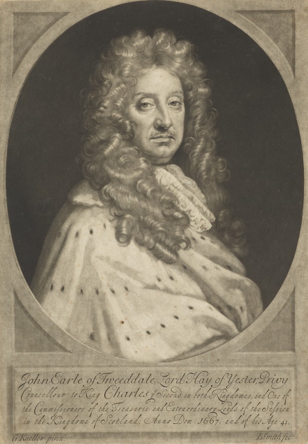John Hay, 1st Marquis of Tweeddale, 1626 - 1697. Lord High Chancellor ...